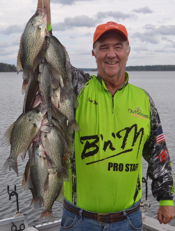 Catching Cold-Water Crappie With Joey Mines - B'n'M Pole Company