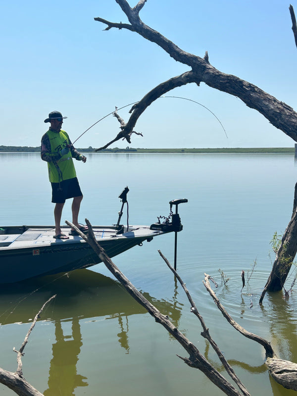 North Texas Fall Crappie Fishing with Brian Carter - B'n'M Pole Company