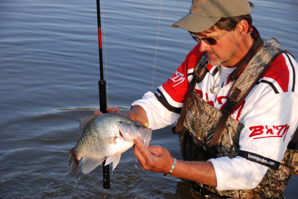Ronnie Capps On Fishing The Crappie Spawn – Part 1 - B'n'M Pole Company